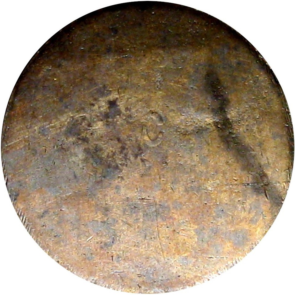 1870 Crestline Ohio 1/4 Cord Wood Railroad Token Pittsburgh Ft. Wayne ...