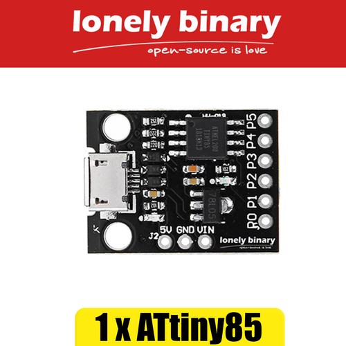 LonelyBinary ATTINY85 Arduino Compatible Board Digispark Rubber Ducky ...