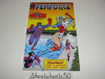 Femforce #155 Comic AC Comics 2011 Gargantarama Flipbook Nightveil Ms Victory | eBay