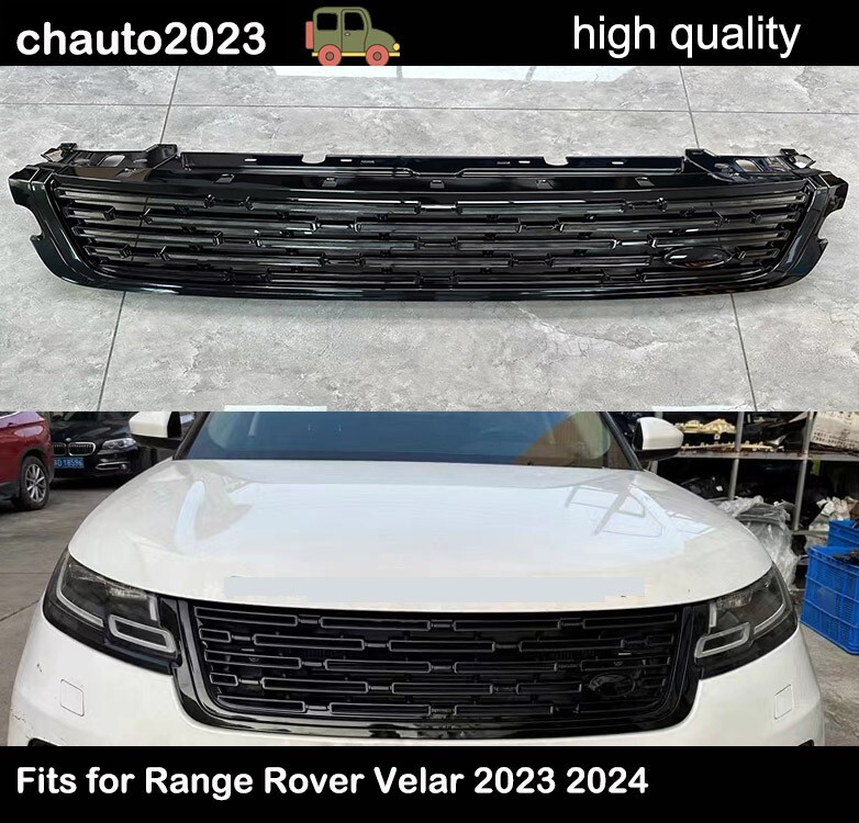 Front Grille Mesh Grill Vent Trim Fit for Land Rover Range Rover Velar ...
