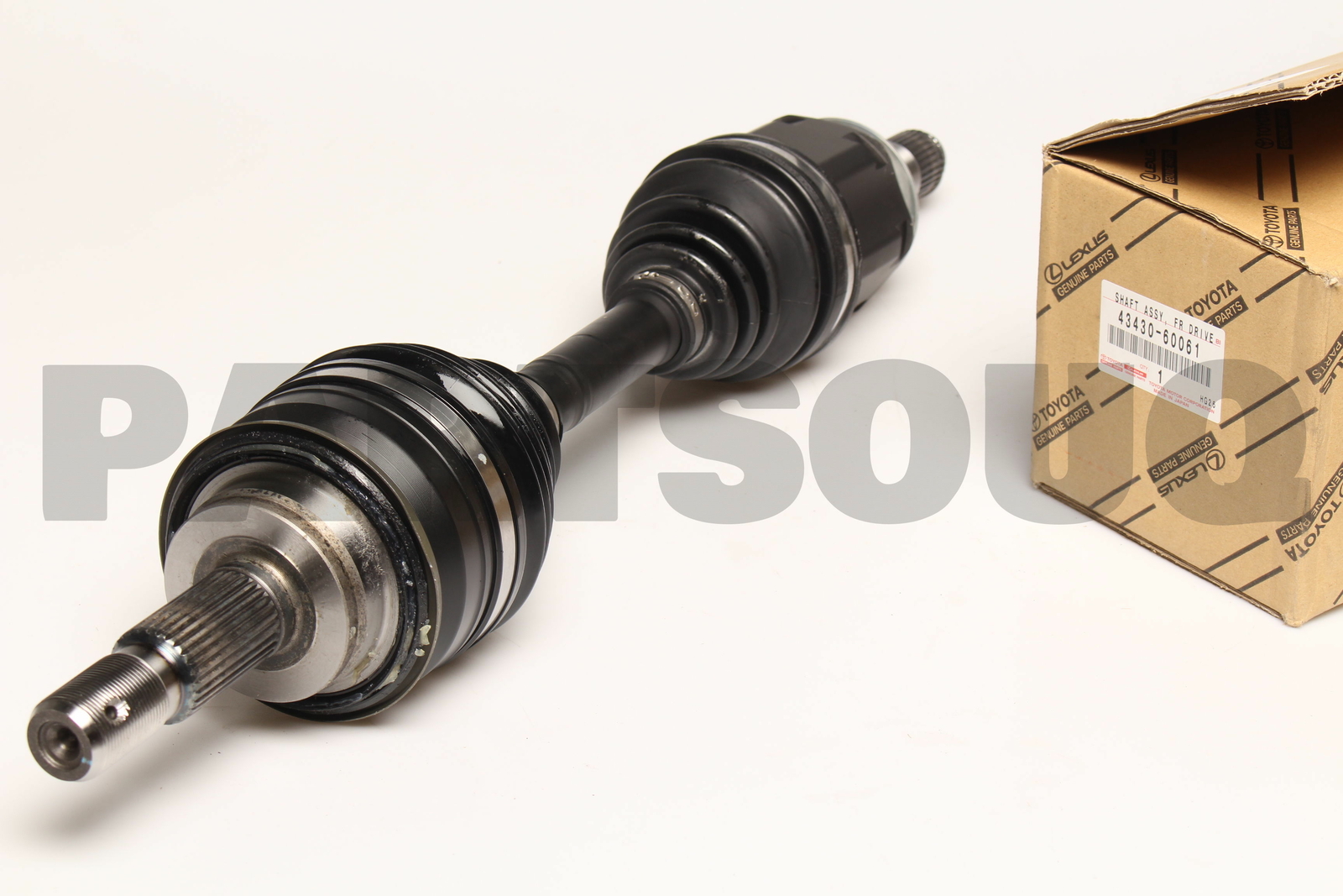 4343060061 Genuine Toyota SHAFT ASSY FR DRIVE 43430-60061 | eBay