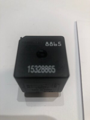 Delphi Engine Cooling Fan Relay Black 15328865 Motor Relay | eBay