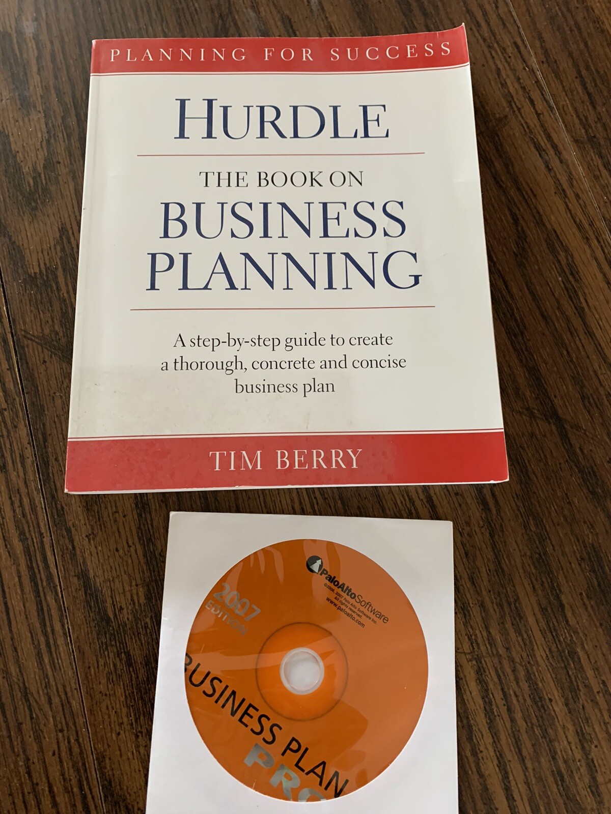 Hurdle: The Book on Business Planning by Tim Berry With Cd ...