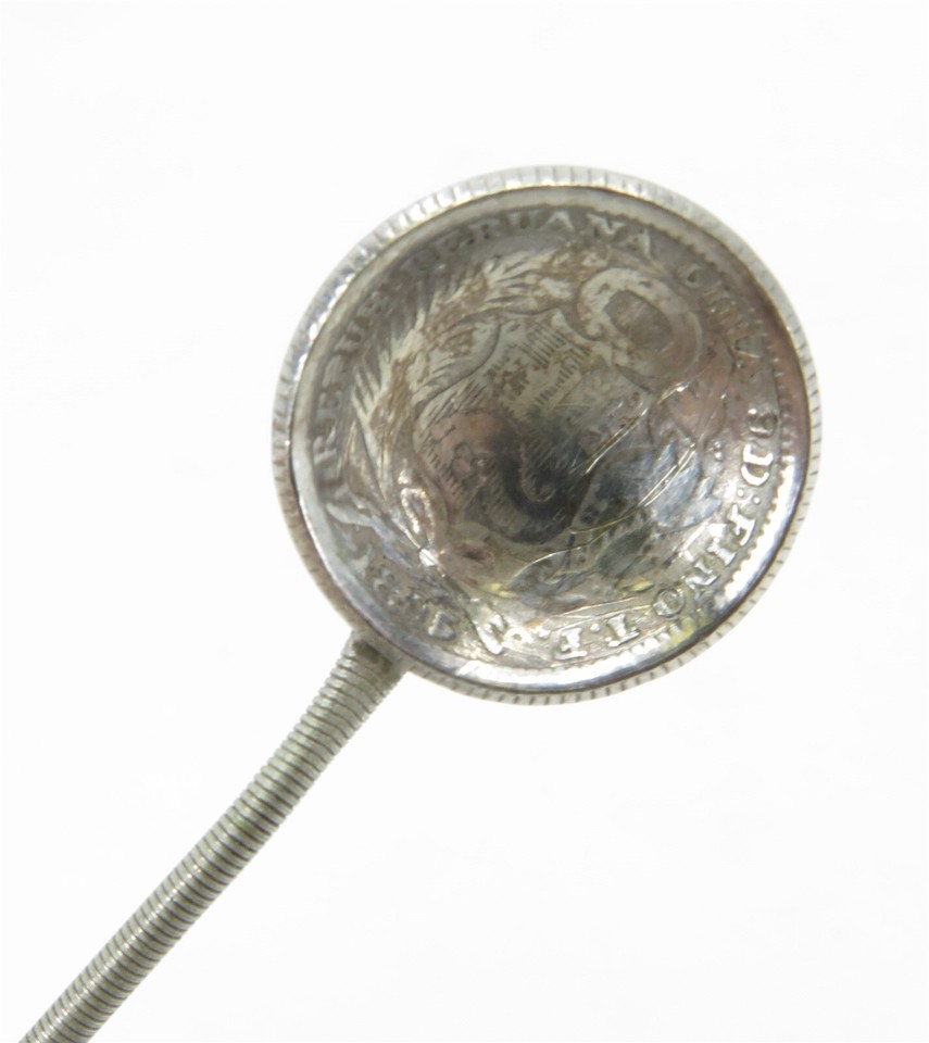 Peru Sterling Silver Filigree Coin Souvenir Spoon Alpaca Llama 1895 | eBay