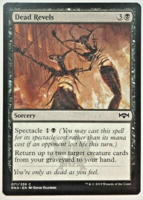MTG Dead Revels Ravnica Allegiance 071/259 Regular Common | eBay