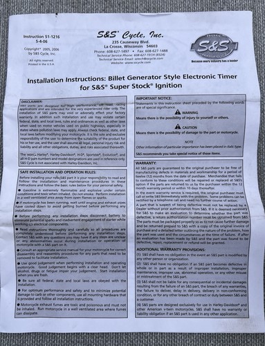 S&S Electronic ignition Distributor timer Panhead Shovelhead Harley Engine | eBay