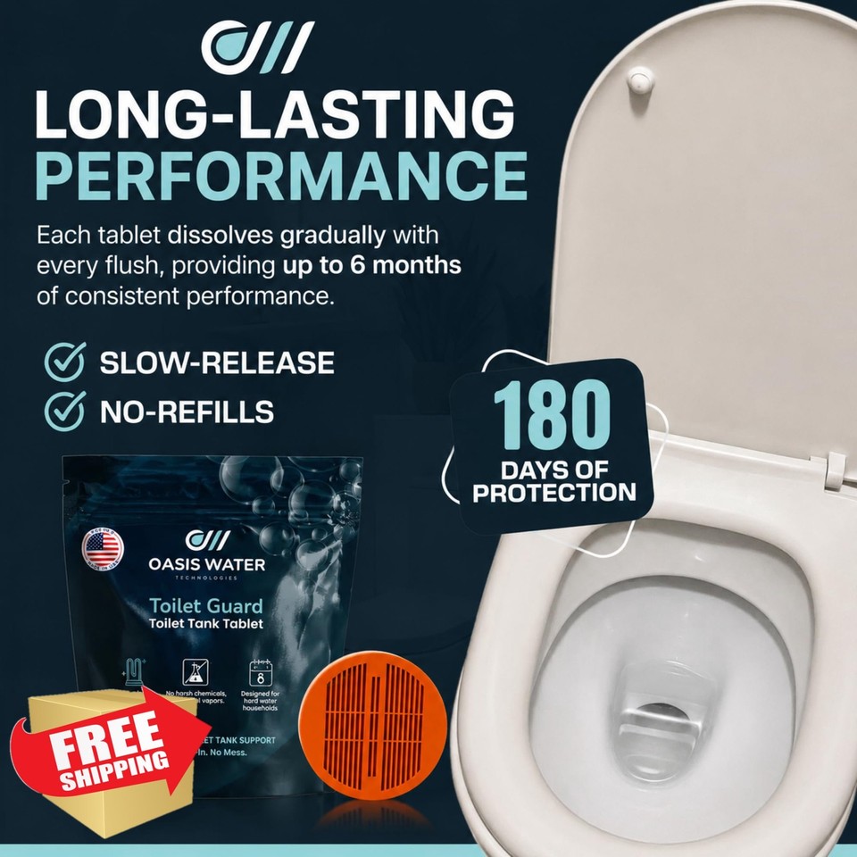 Oasis Water Technologies Toilet Guard 1 tablet | eBay