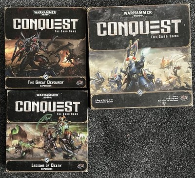 Warhammer 40k Conquest Card Game Fantasy Flight Board Game 2014 Edition ...