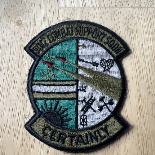 U.S. Air Force 5072nd Combat Support Squadron Motto Certainly Patch | eBay