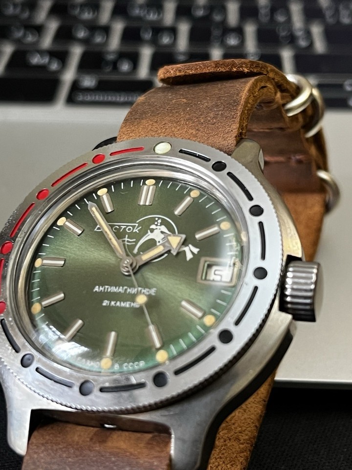 Vostok Amphibia USSR Watch – Rare Titanium Case – Vintage Diver – Mint ...