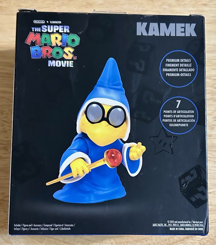 NIB Super Mario Bros Kamek Figure Jakks Pacific Nintendo NEW | eBay