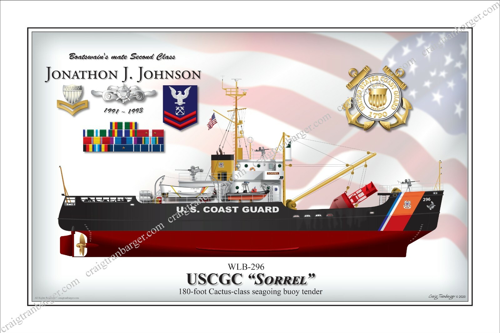 USCG,USCGC,COAST GUARD,cutter,WLB,Cactus,class,coastal.sea going,buoy ...
