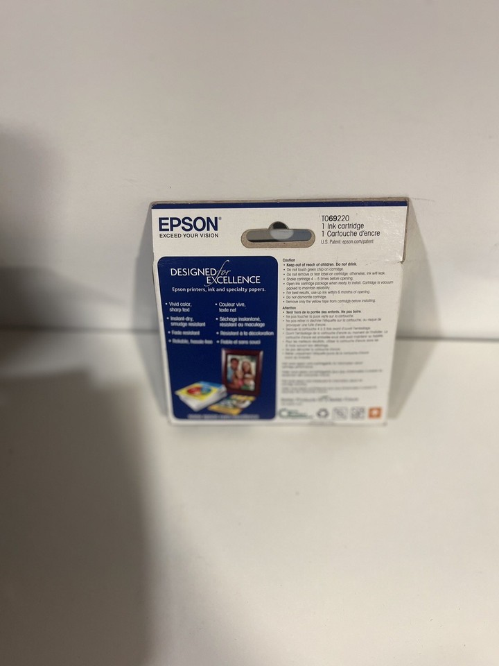 Epson 69 Original Cyan Ink Cartridge (T0692) | eBay