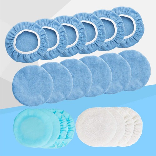 Car Buffer Polisher Pads 9-10 inch Polishing Bonnet Buffing Orbital Pad ...