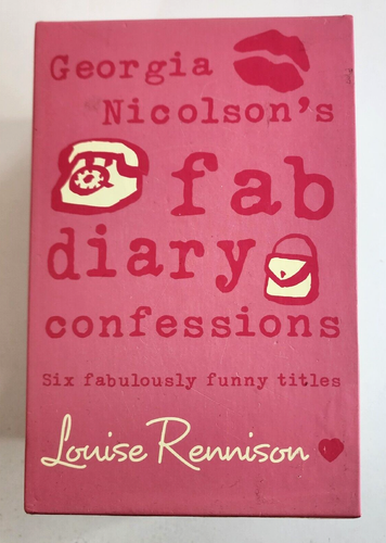 Georgia Nicolson's Fab Diary Confessions by Louise Rennison Box Set 1-6 ...