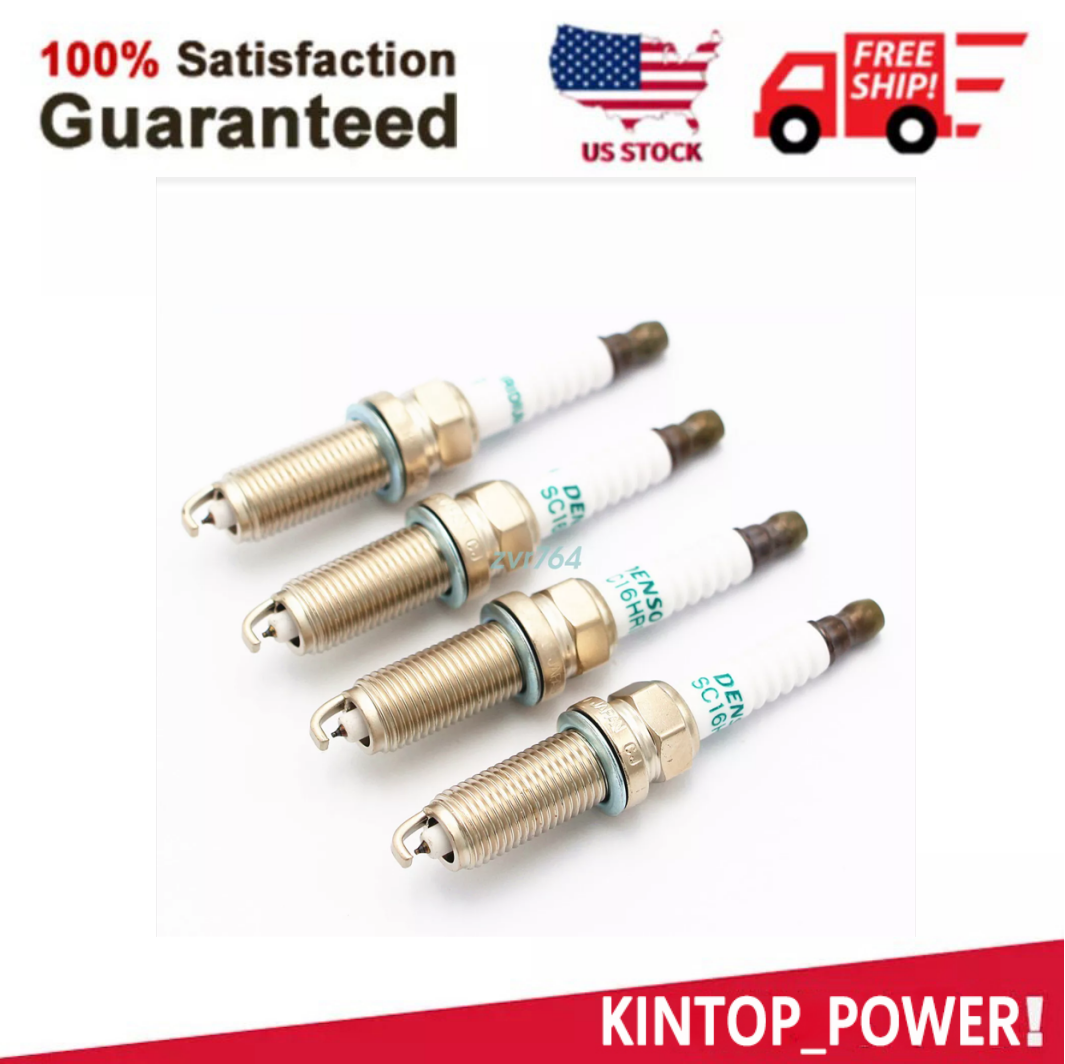 Pack of 4 DENSO SC20HR11 3444 Spark Plugs Fit for Toyota Lexus 90919 ...