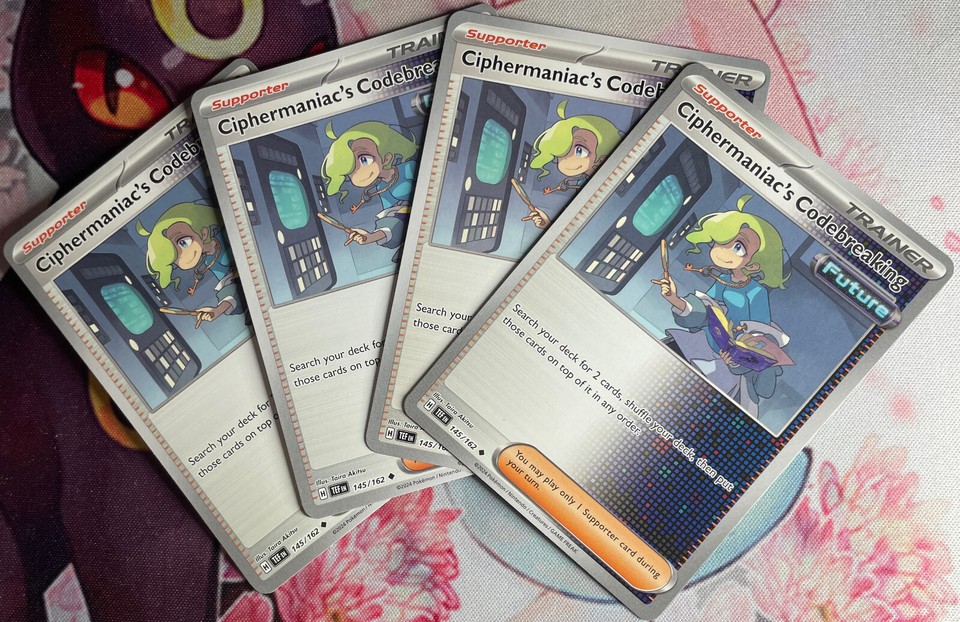 Ciphermaniac's Codebreaking - 145/162 - Temporal Forces Pokemon 2024 | eBay