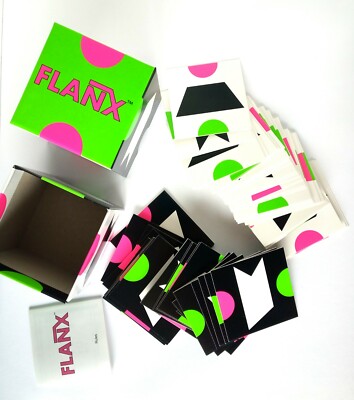 Flanx Two Player Real Time Card Game Strategy Boardgame Travel Pocket ...