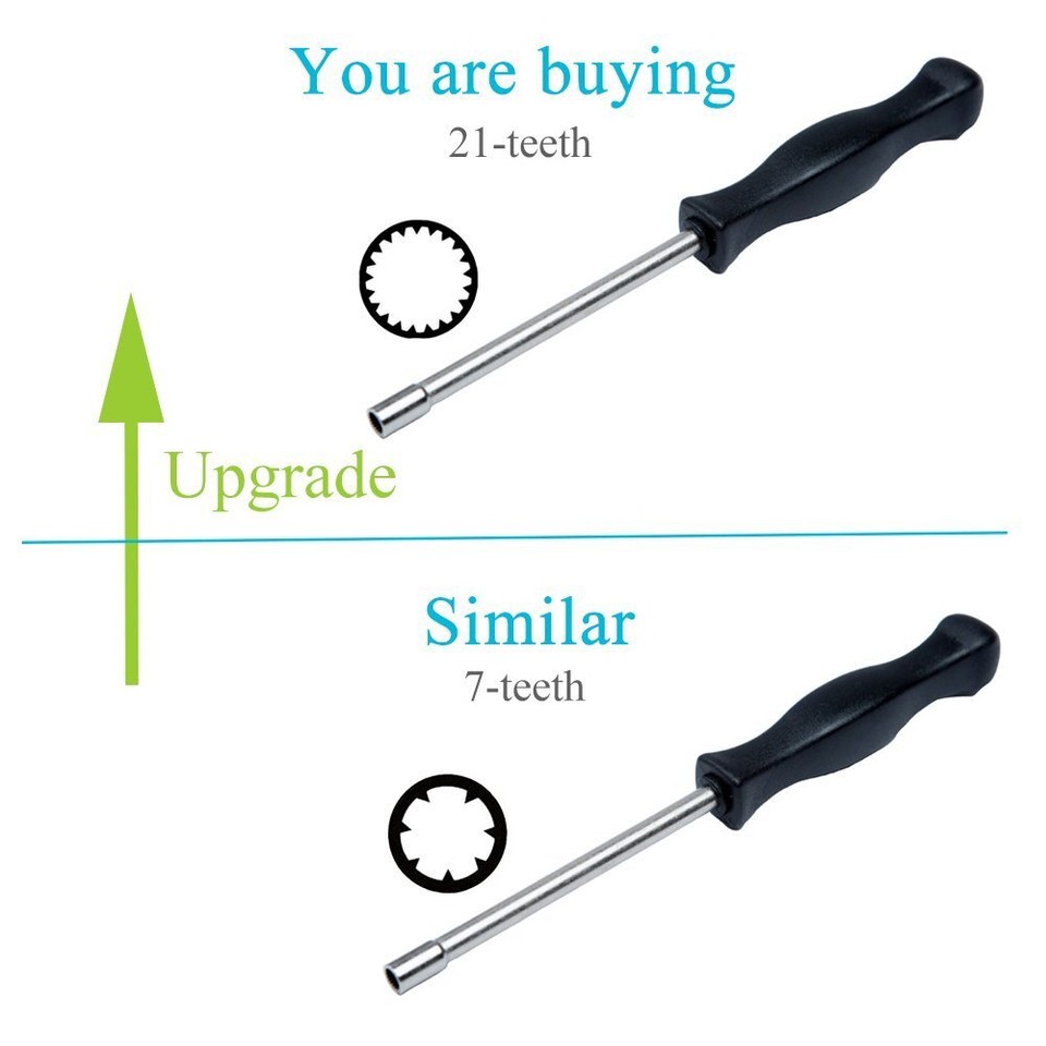 Carburetor Adjustment Tool Upgraded 21-Teeth Splined Screwdriver 2 ...