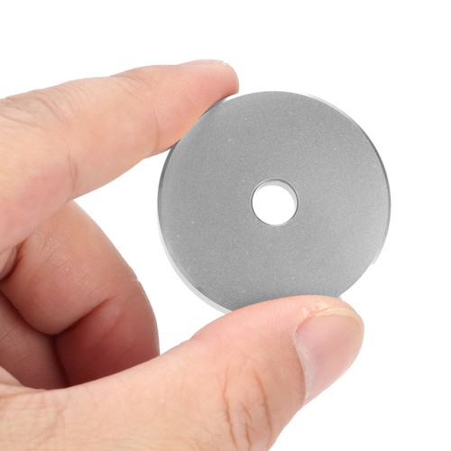 (Silver)45 RPM Adapter Stable Record Clamp Adapter 38mm X 8mm Durable ...