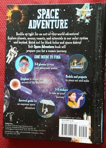 Space Adventure 3D Explorer's Survival Guide Book BRAND NEW N.O.S. | eBay