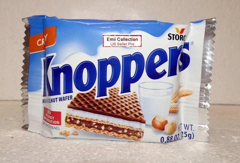 Knoppers Crispy Milk-Hazelnut Wafer 25g Knoppers Place Your, 45% OFF