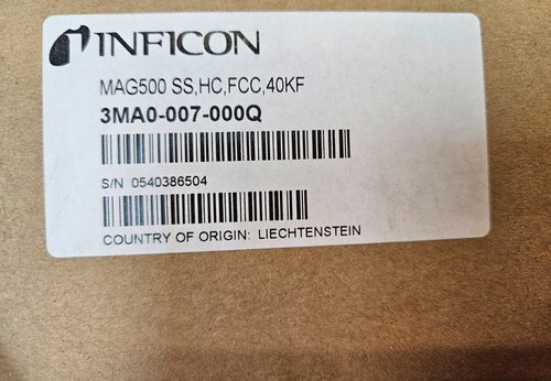 Inficon Inc MAG500 SS,HC,FCC,40KF, Wide Range Vacuum Gauges , 3MA0-007 ...
