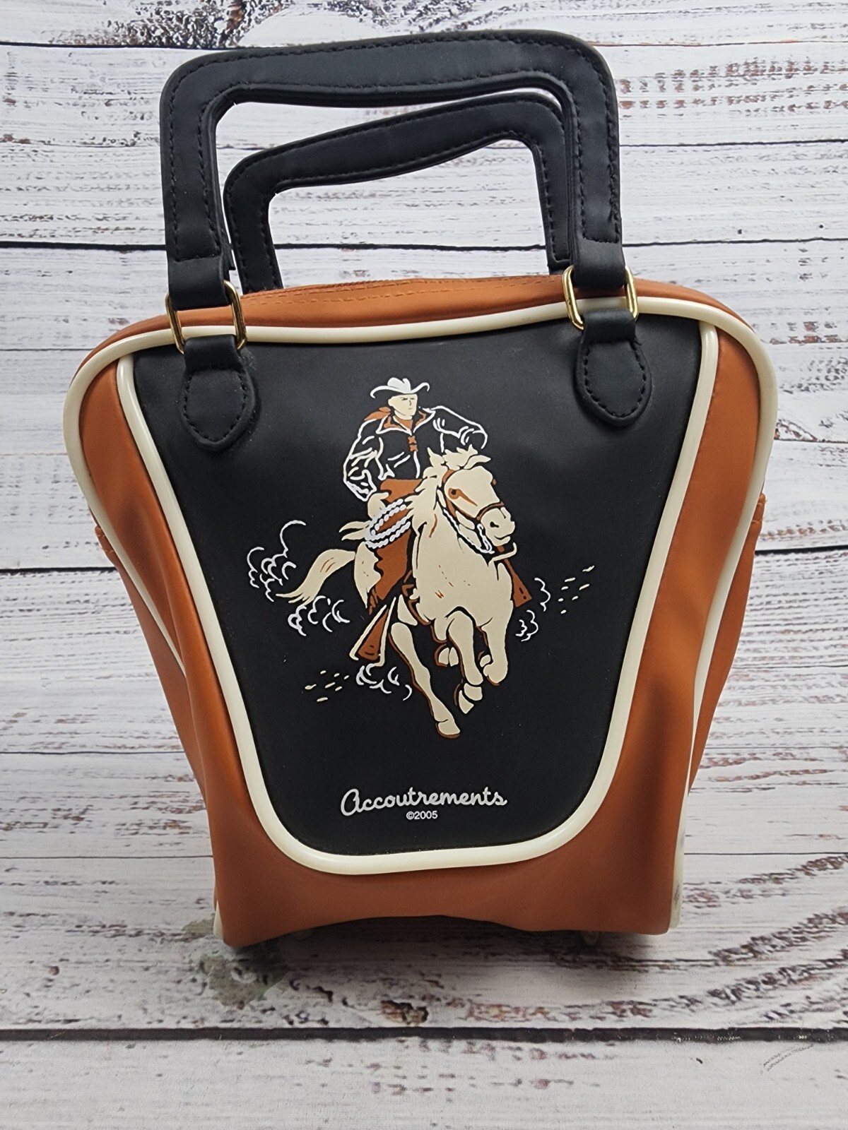 Cowboy figure Accoutrements Mini Bowling Bag 2005 - Gem