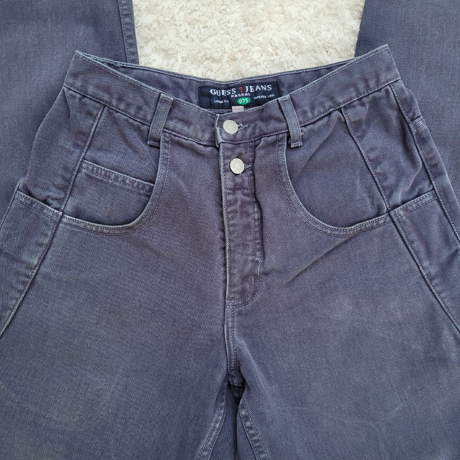 Guess Pascal Jeans Loose Fit Tapered Leg 90's VTG USA… - Gem