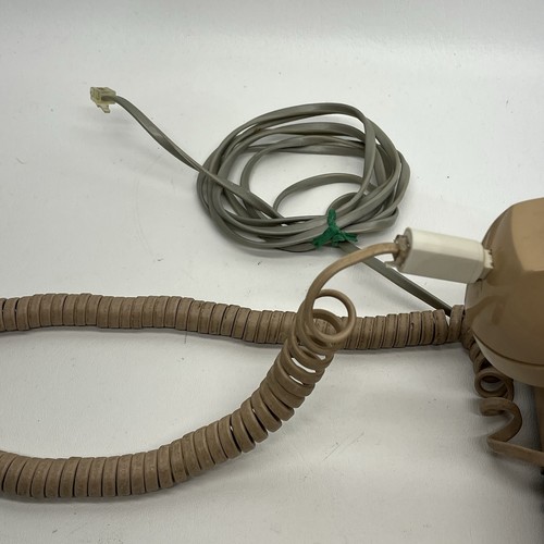 Vintage ITT Rotary Dial Telephone Phone Corded Beige Retro UnTested | eBay