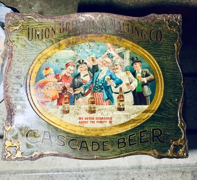 Early WWI Cascade Beer Union Brewing & malting Co San Francisco, CA w ...