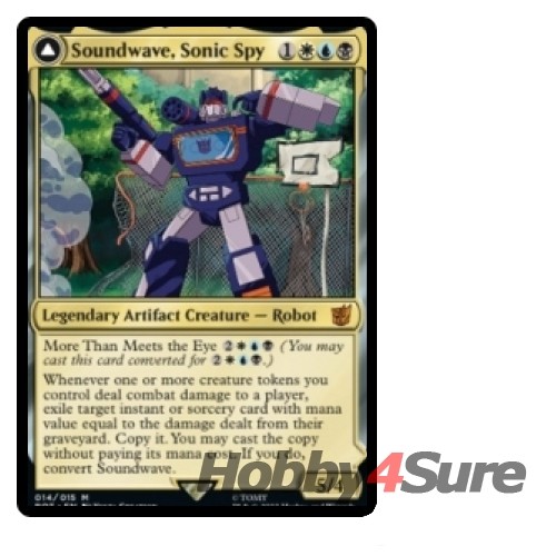 Soundwave, Sonic Spy M/NM Magic: The Gathering MTG Transformers | eBay