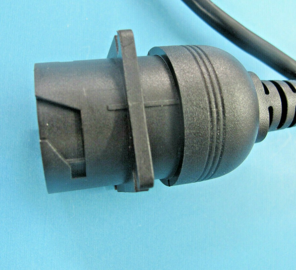 16 Pin OBD2 to 8/9 Pin Black or Green ELD Diagnostics Cable Adapter ...