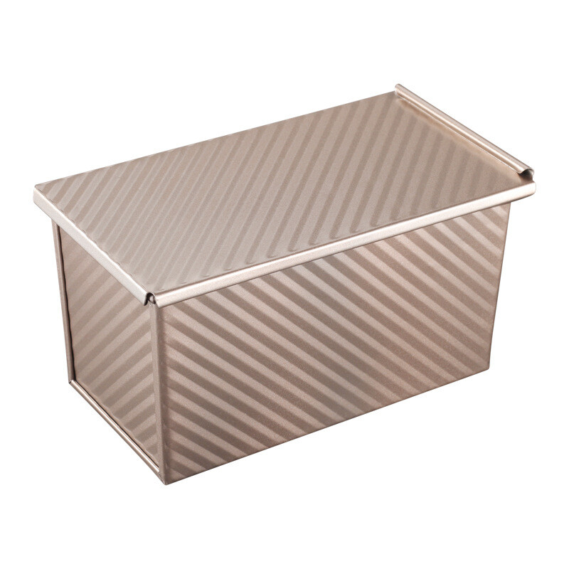Toast Baking Mold Rectangle Non-stick Loaf Cake Mould Tin Bread Pan Box ...