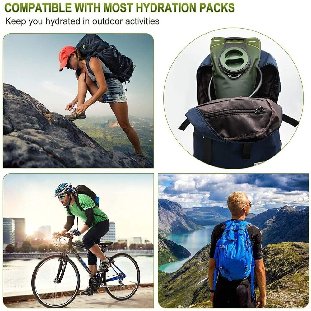 Cycling Running Water Bladder Hydration Pack Drinking Pouch Marathon ...