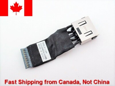Lenovo Laptop DC Power Jack Charging Port Cable ThinkPad P50 P51 P52 ...