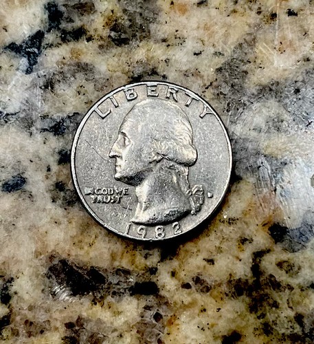 1982 WASHINGTON QUARTER FILLED IN MINT MARK ERROR! | eBay