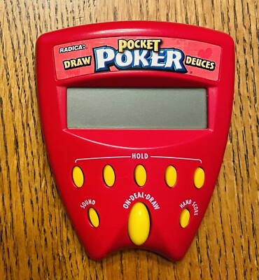 1999 Pocket Poker Handheld Electronic Game Radica | eBay