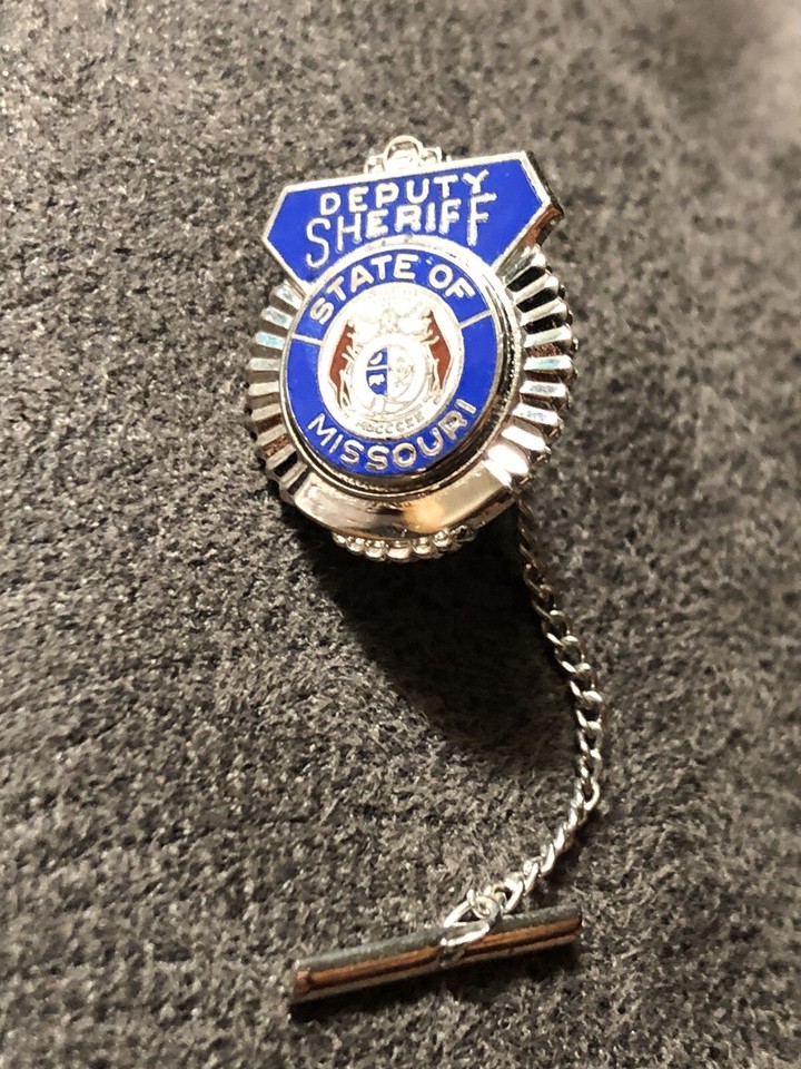 Deputy Sheriff State of Missouri MO Seal Uniform Tie Tac Tack Lapel Pin ...