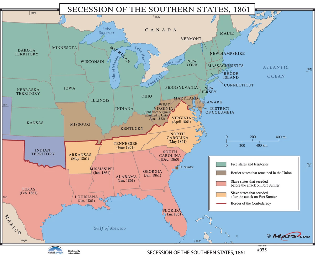 Secession Of Southern States