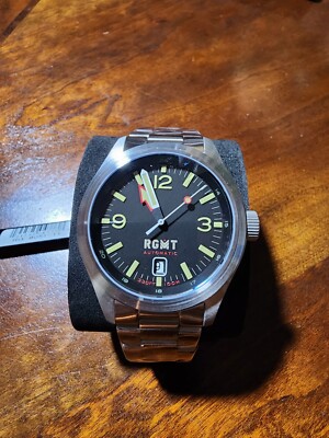 RGMT LOCUST Automatic Watch Set RG-8051-11 BLACK **New** | eBay