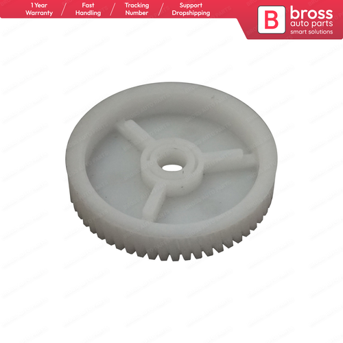 Bross Auto Parts Window Regulator Motor Inner Gear for MAN Truck 58 ...