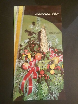 Vintage Advertising Sheet for Decorette Ribbon 3M Minnesota Mining ...