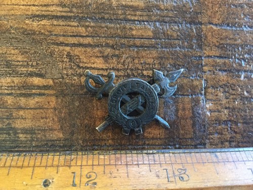 ORIGINAL WWI OR WWII US INSPECTOR GENERAL INSIGNIA PIN - THEATER MADE ...