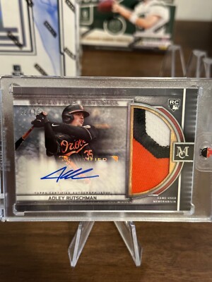 2023 Topps Museum Collection Adley Rutschman Momentous Material 02/15 ...