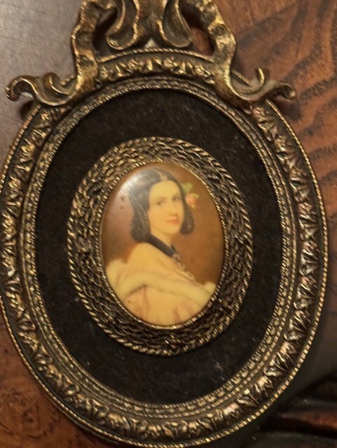 Victorian Lady Cameo 24k Gold plated Cameo Portrait i… - Gem