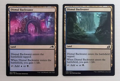 X 2 MTG Dismal Backwater Various Sets LP Magic The Gathering | eBay