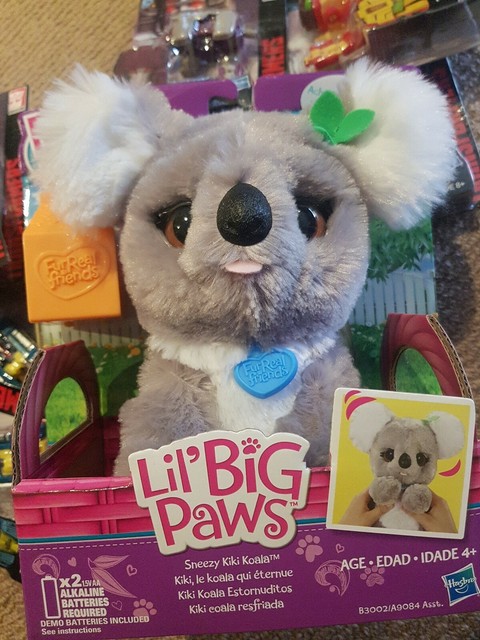 Hasbro FurReal Friends Lil' Big Paws Sneezy Kiki Koala B3002 for sale ...
