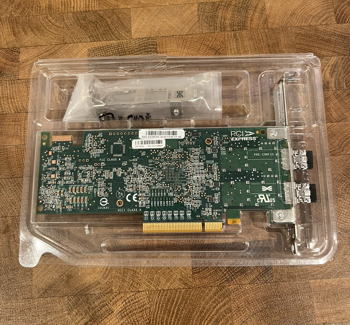 Emulex+LPE16002+Dell+6VK2R+Dual+Port+16GB%2Fs+HBA+Adapter for sale ...