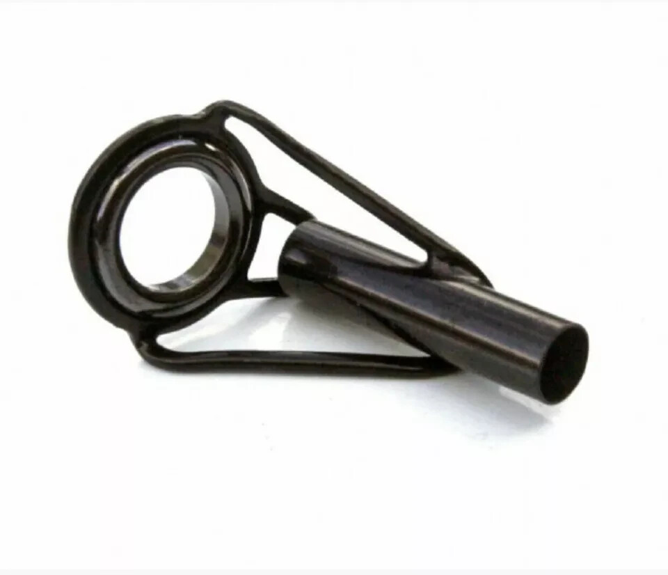 Fishing Rod Top Ring Tip Eye Guide Black Stainless Ceramic UK SELLER ...